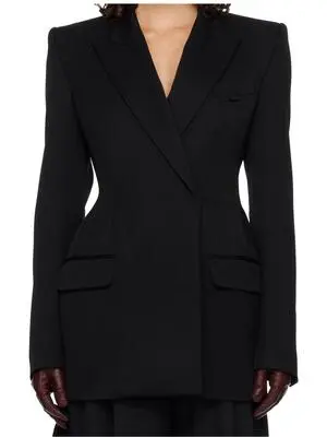 MUGLER Hourglass Jacket - Black