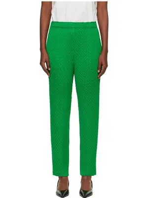ISSEY MIYAKE Issey Miyake Pleated Satin Trousers