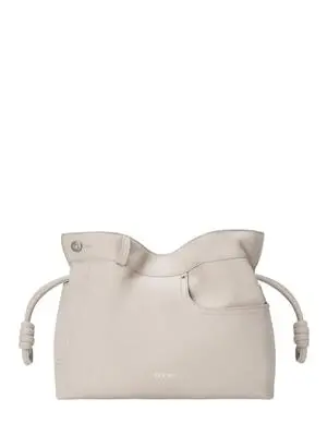 Loewe Flamenco Shoulder Bag - Light Ghost
