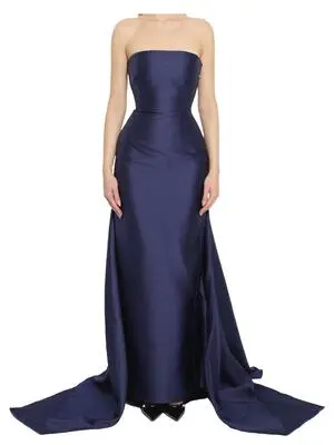 Solace London Imani Maxi Dress - Navy