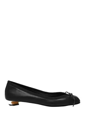Alexander McQueen Armadillo Ballet Flats - Black