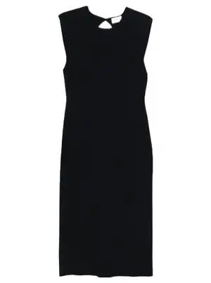 P.a.r.o.s.h Midi Dress With Cut-out Detail - Black