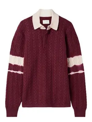 AIMÉ LEON DORE Aime Leon Dore Long-Sleeved Knitwear With Lapel Collar
