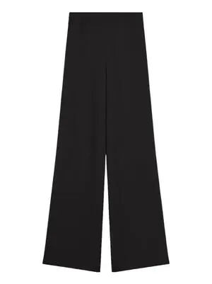 JOSEPH Wide Leg Trousers - Black