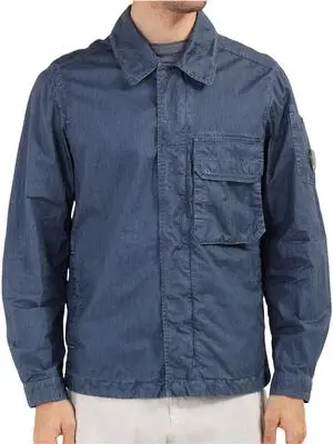 C.P. COMPANY Lens Detail Chest Pocket Jacket - Midnight Blue