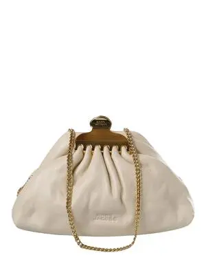 Marc Jacobs The Glam Small Clutch Bag By - Ivory