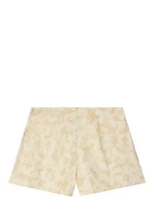 Posse Isla Printed Shorts - Light Yellow