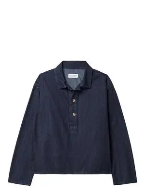 NILI LOTAN Nili Lotan Harper Denim Top