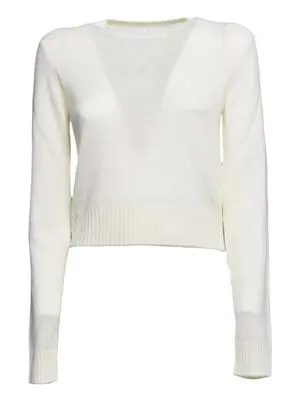JIL SANDER Jil Sander Long Sleeve Embroidered Jumper