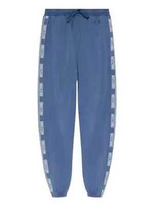 Moschino Tape Track Pants - Blue