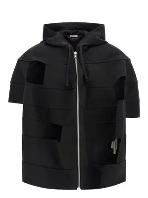 Comme Des Garçons Armor Oversized Hooded Jacket - Black