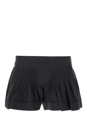 Isabel Marant Étoile Cybila Pleated Shorts - Black