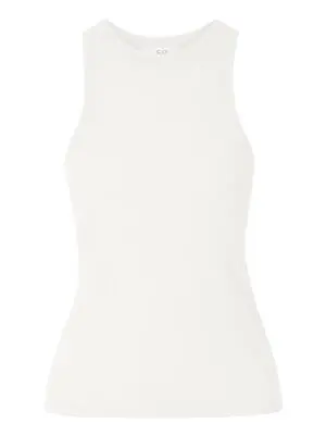 Co Cashmere Tank - White