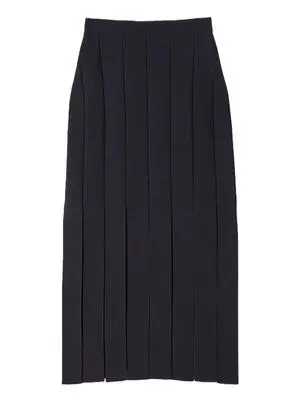 JOSEPH Cutout Panel Skirt - Black