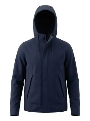 Gucci Hooded Jacket With Drawstring Detail - Black