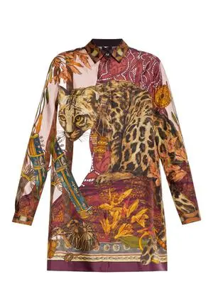 Etro Printed Long Sleeve Shirt - Multicolor