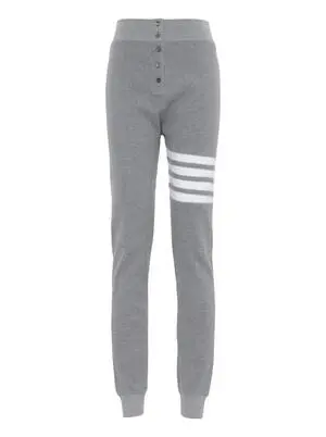 Thom Browne Thom Browne Striped Detail Sweatpants Medium Gray