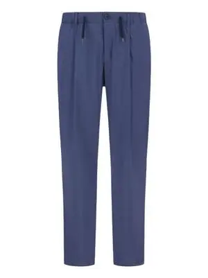 Herno Pocket Drawstring Trousers - Blue