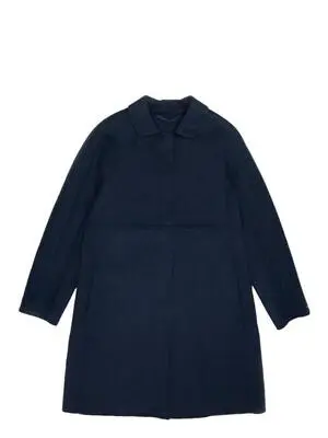 Max Mara Lapel Coat - Blue