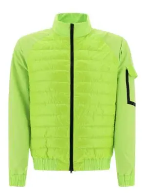 Herno Quilted Zip-up Down Jacket - Green