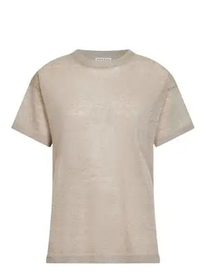 Brunello Cucinelli Short Sleeve Crewneck Jumper - Nude