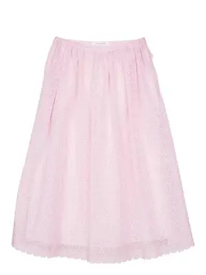 CECILIE BAHNSEN Cecilie Bahnsen Embroidered Midi Skirt