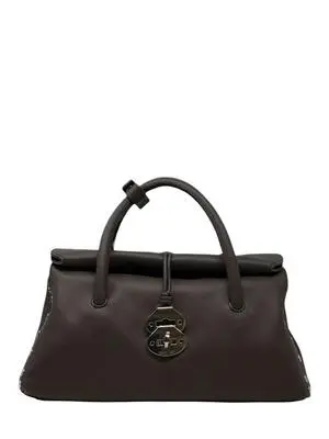 ZANELLATO Zanellato Logo Shoulder Bag Black