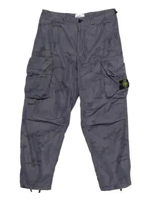STONE ISLAND Stone Island Logo Patch Cargo Trousers