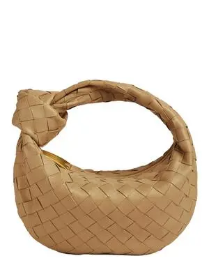 BOTTEGA VENETA Bottega Veneta Mini Jodie Woven Leather Hobo Bag