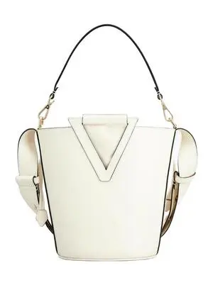 ROGER VIVIER Rv Medium Bucket Bag - Cream