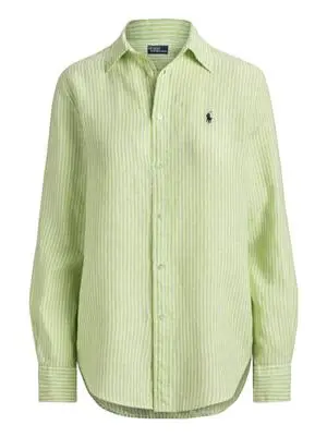 Polo Ralph Lauren Striped Button-up Shirt - Green