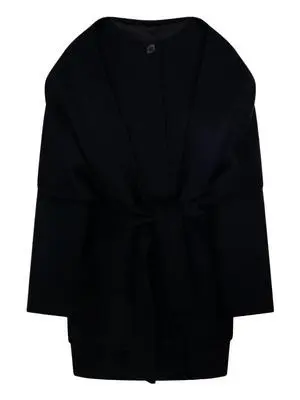 P.a.r.o.s.h Belted Coat - Black