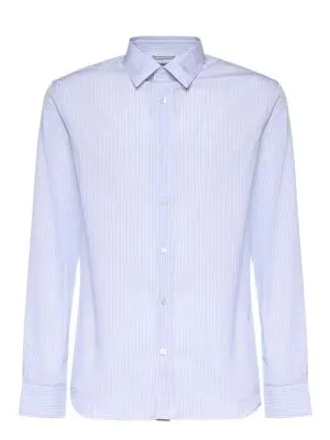 Dior Slim Striped Shirt - Blue