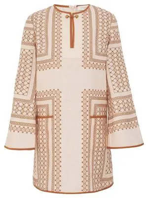 Zimmermann Tunic Mini Dress - Cream