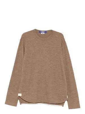 Junya Watanabe Round-neck T-shirt - Brown