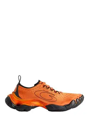 Balenciaga Anatomic Runner Sneakers - Orange/gray/black