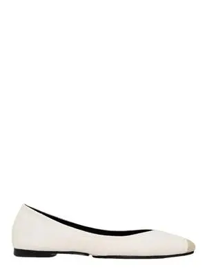 Jacquemus Ballerina Flats With Toe Detailing - Light Beige