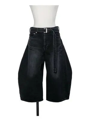 SACAI Sacai Belted Wide Leg Trousers
