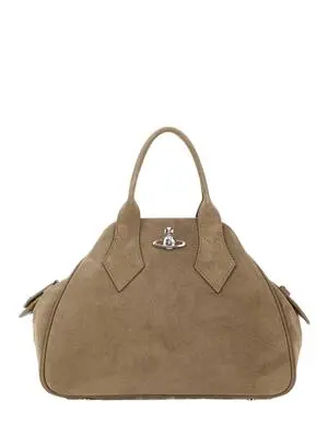 VIVIENNE WESTWOOD Yasmine Medium Tote Bag - Brown