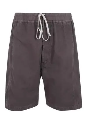 Rick Owens Drawstring Cargo Shorts - Black