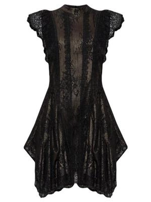 ALLSAINTS Fleur Lace Mini Dress - Black