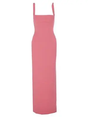Solace London Joni Maxi Dress - Dark Rose
