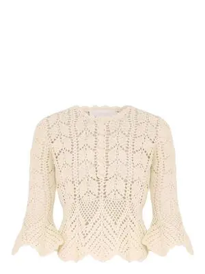 ZIMMERMANN Zimmermann Awaken Crochet Top