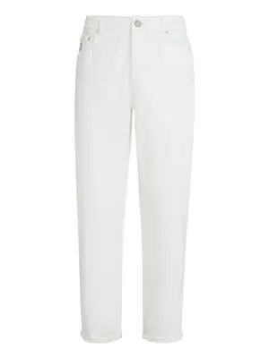 Brunello Cucinelli Brunello Cucinelli Five-Pocket Jeans White