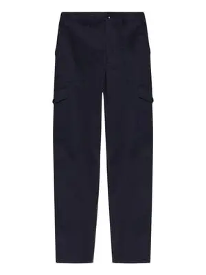 Etro Pegaso Embroidered Cargo Trousers - Black
