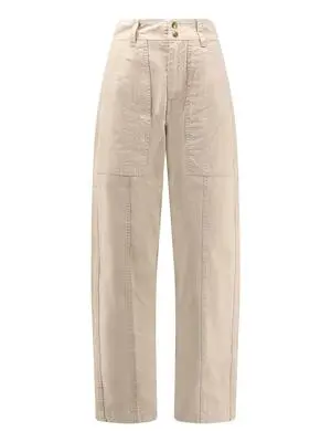Isabel Marant Étoile Isabel Marant Étoile Kiana Paneled Trousers Nude