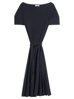 LEMAIRE Off-shoulder Short Sleeve Dress - Urchin