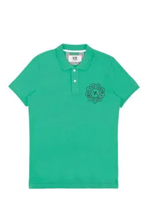 Iceberg Logo Polo Shirt - Green
