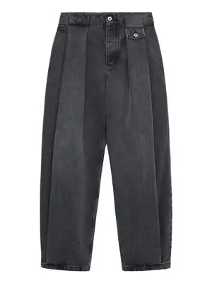 Loewe Wide Leg Jeans - Black