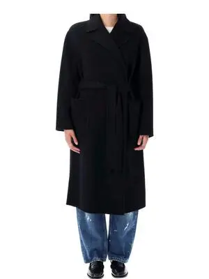 Polo Ralph Lauren Belted Wool Coat - Black